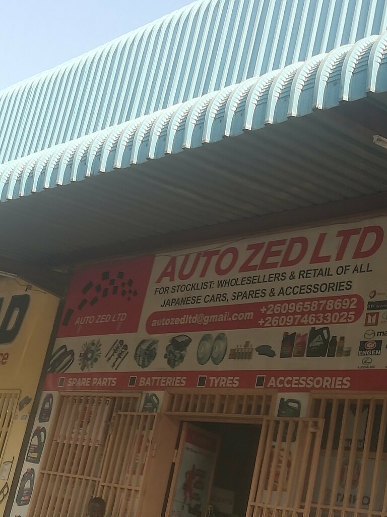 Otomobil yedek parçaları Auto Zed, Lusaka, foto
