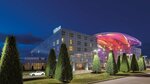 Hilton Munich Airport (Terminalstraße Mitte No:20, Munich, München-Flughafen), otel  Münih'ten