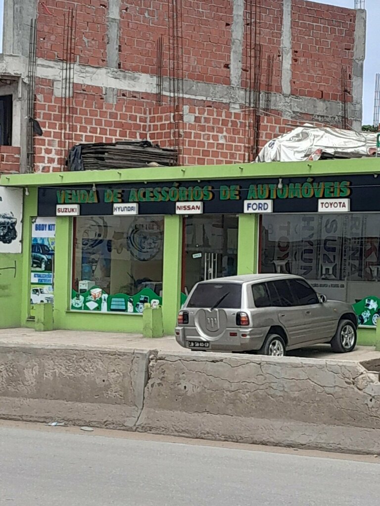 Oto aksesuarları Venda de acessórios de automóveis, Loanda, foto