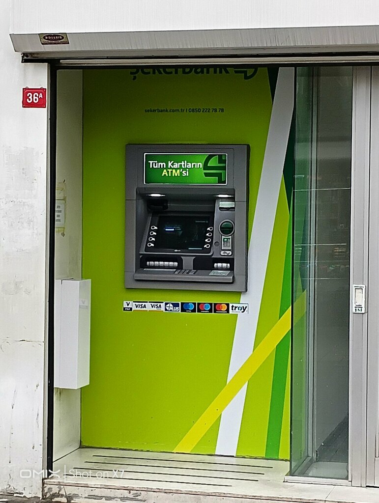 ATM'ler Şekerbank ATM, İstanbul, foto