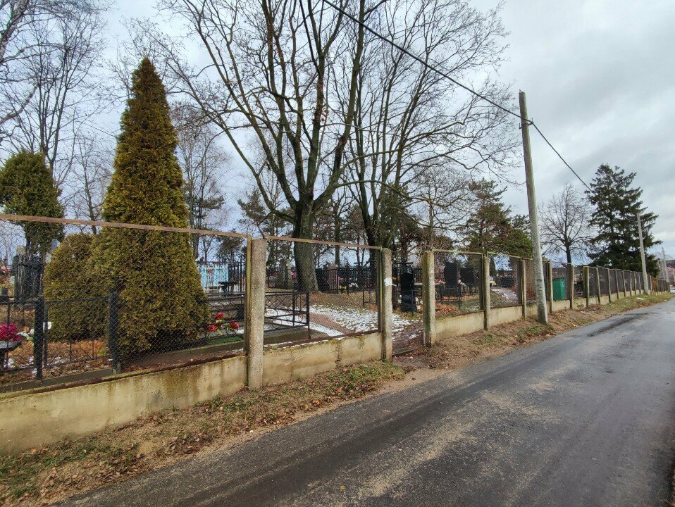 Mezarlıklar mohilki Cna, Minsk, foto