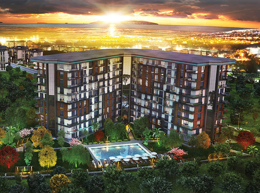 Konut blokları Atlantik Fly, İstanbul, foto