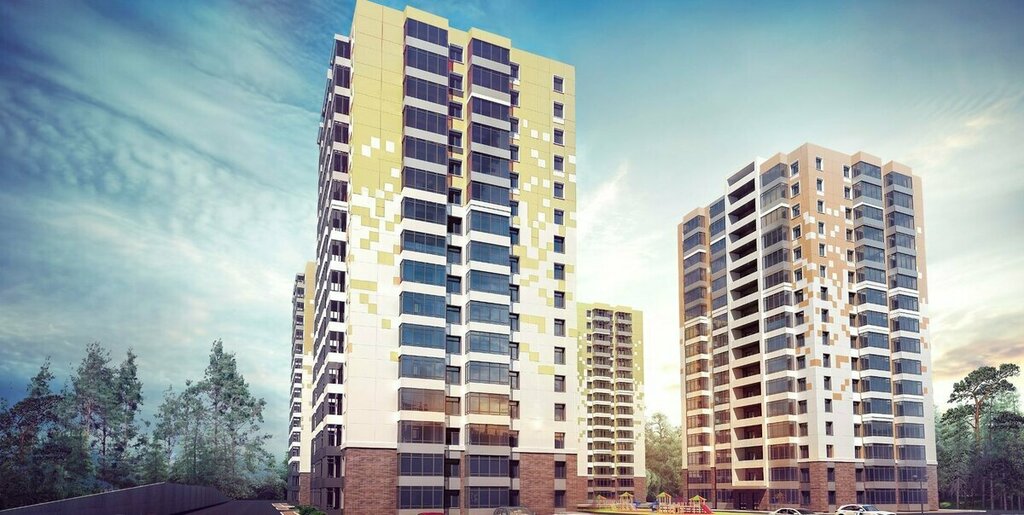Konut blokları SMIT-квартал в 140а, Ulan‑Ude, foto