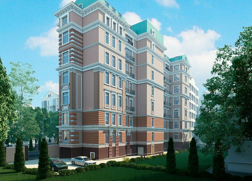 Konut blokları Dom Rakhmaninov, Moskova, foto