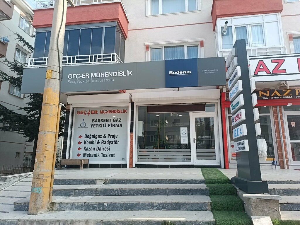 Isıtma sistemleri ve ekipmanları Geç-er Mühendislik Buderus Bayii, Ankara, foto