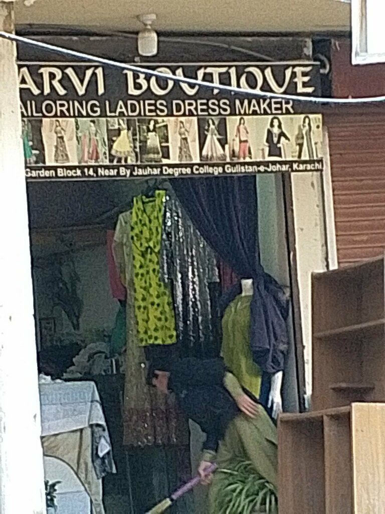 Giyim mağazası Barvi boutique, Karaçi, foto