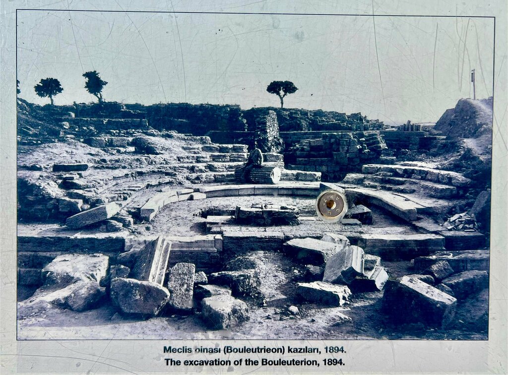 Turistik yerler Buleuterion, Çanakkale, foto