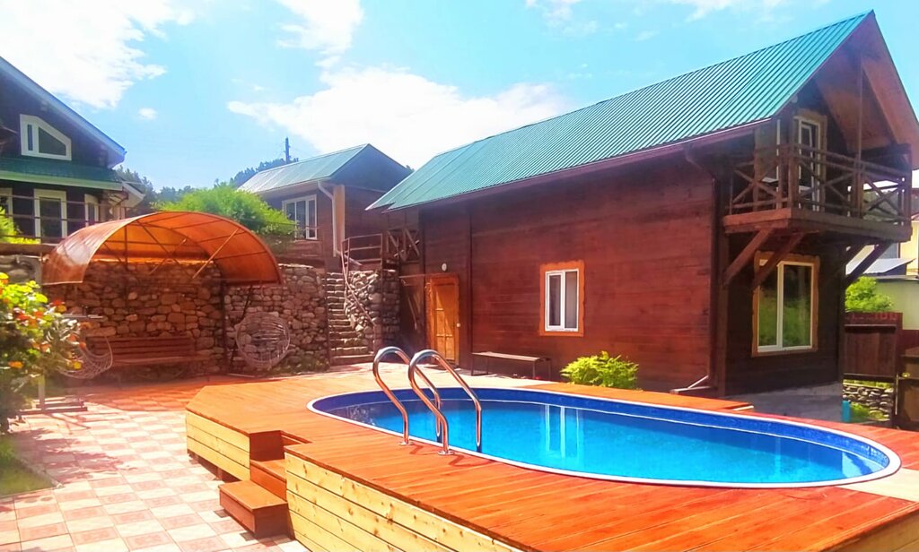 Resort oteller, tesisler Речной Оазис, Altay Cumhuriyeti, foto