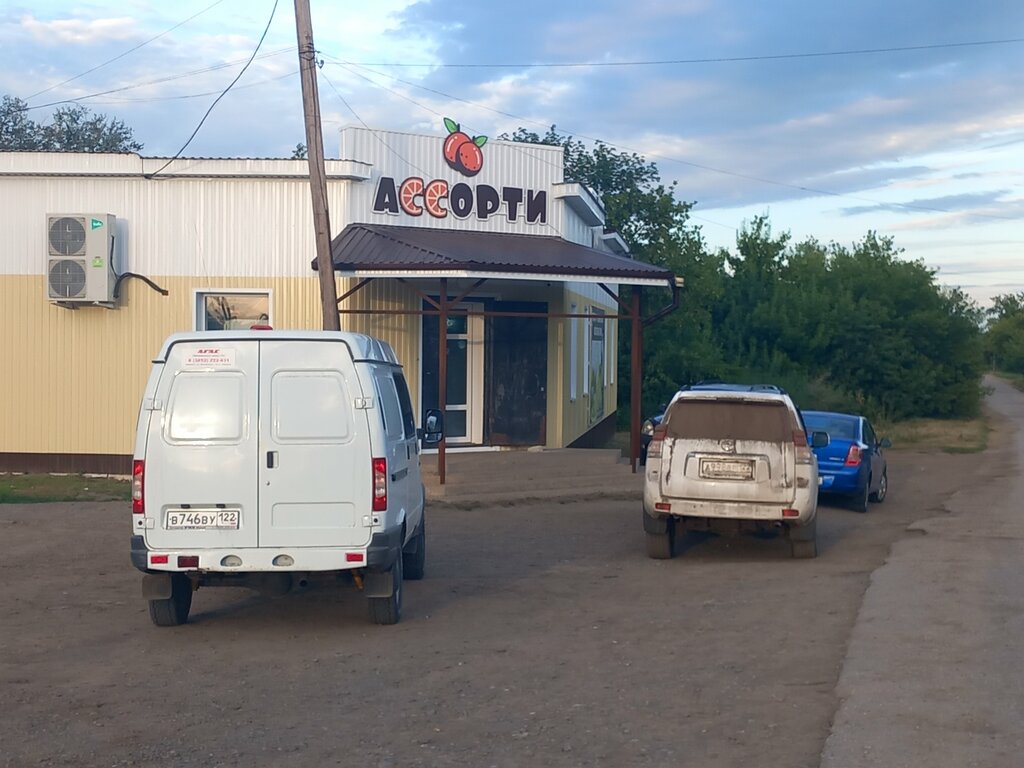 Mini-market Смешанные товары, Altayski krayı, foto