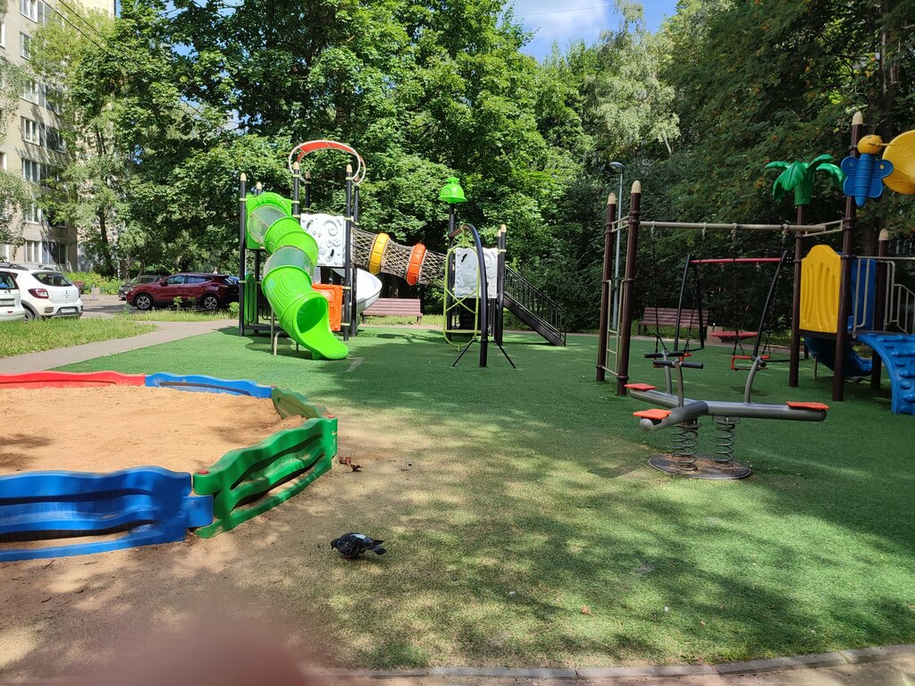 Oyun alanı Playground, Zelenograd, foto