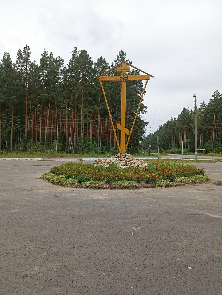 Şapel, haç anıtı Крест, Nijegorodskaya oblastı, foto