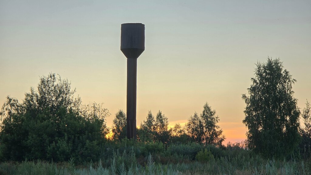 Mühendislik altyapısı Водонапорная башня, Riazanskaya oblastı, foto
