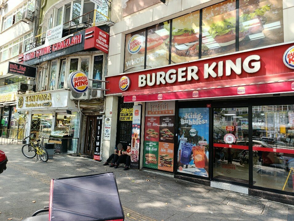 Fast food Burger King, İstanbul, foto