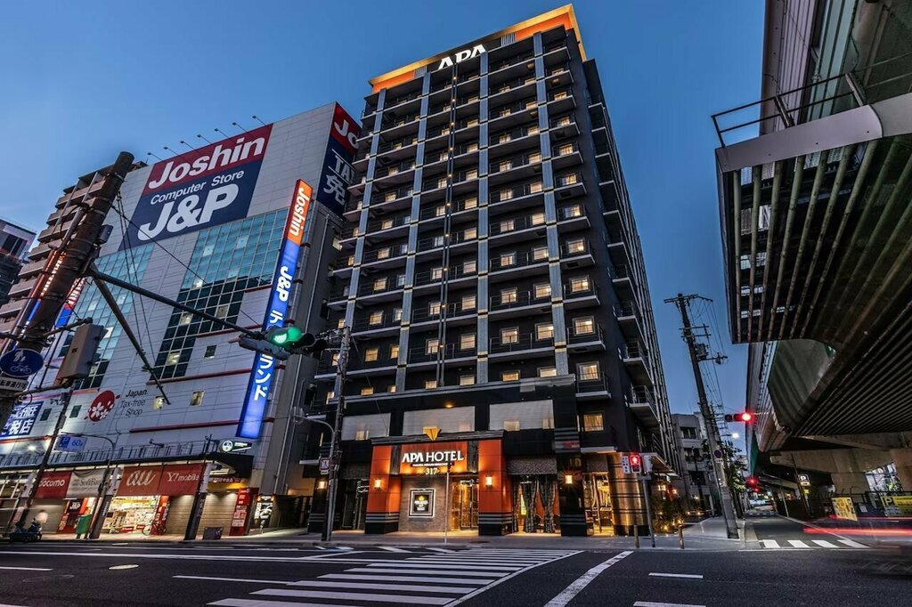 Otel Apa Hotel Nambaminami Ebisucho Eki, Osaka, foto