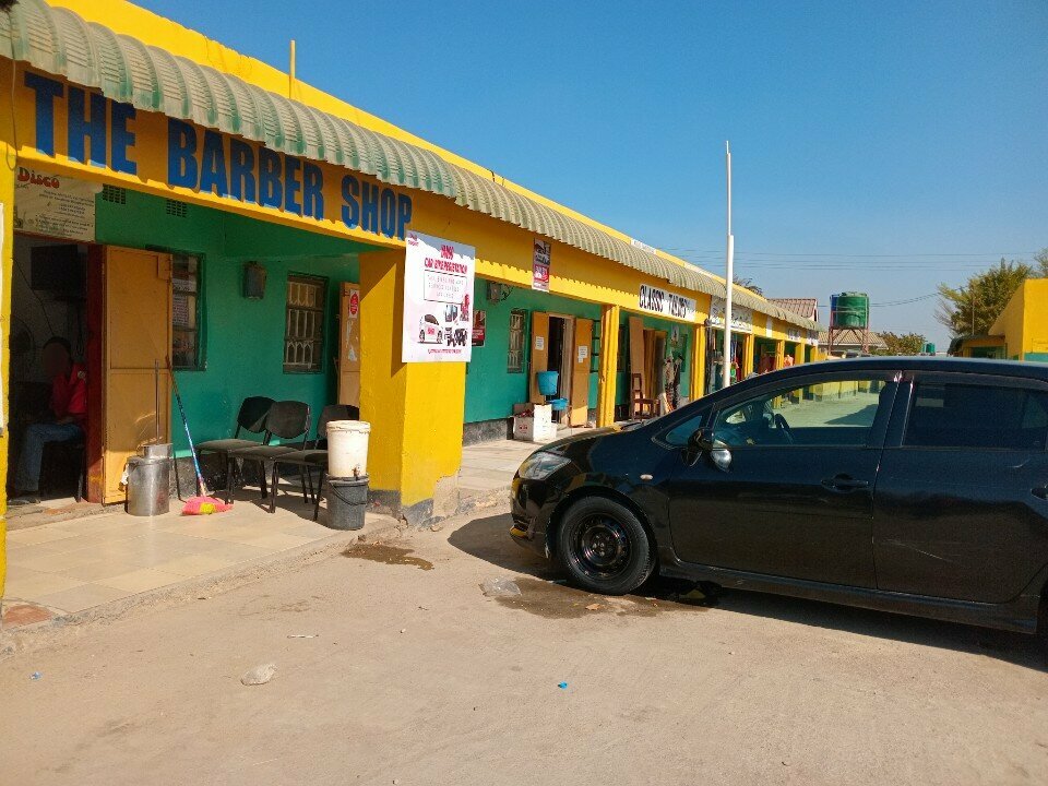 Pazarlar ve çarşılar Kweshako Complex, Lusaka, foto