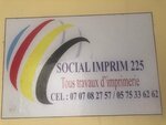 Social Printing 225 (Abidjan, La commune Yopougon, Rue P144), t-shirt baskı  Abican'dan
