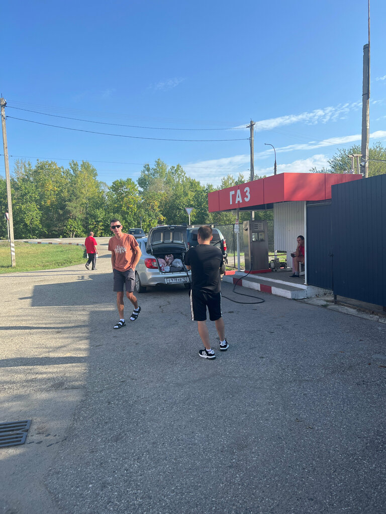 Otogaz dolum istasyonu АГЗС, Apşeronsk, foto