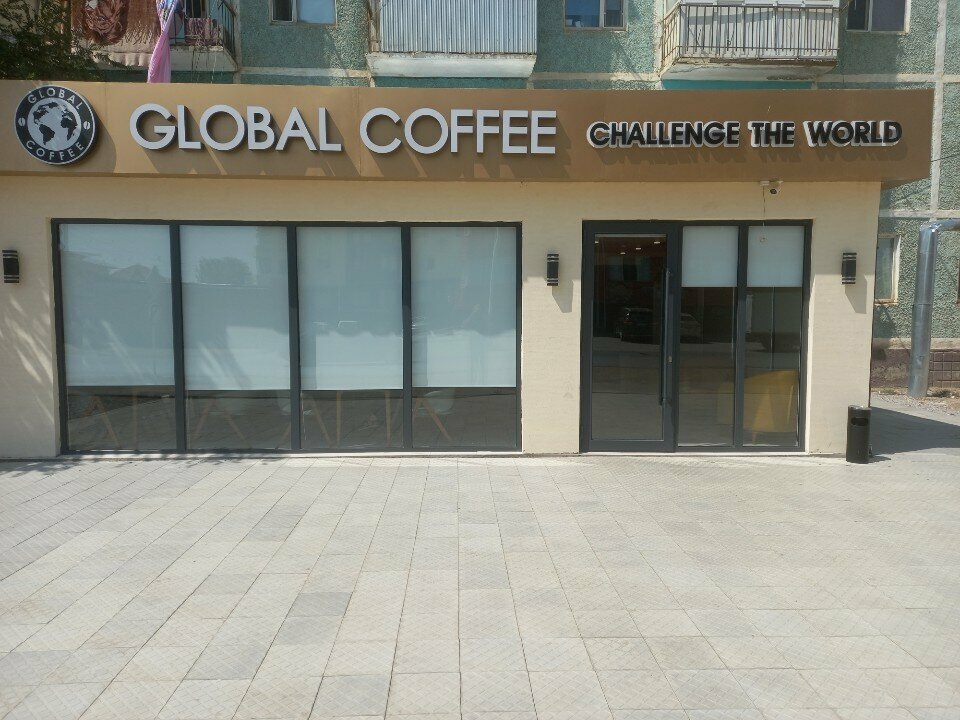 Kahve dükkanları Global coffee, Kızılorda, foto