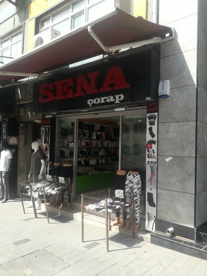 Çorap ve külotlu çorap mağazaları Sena Çorap, İstanbul, foto