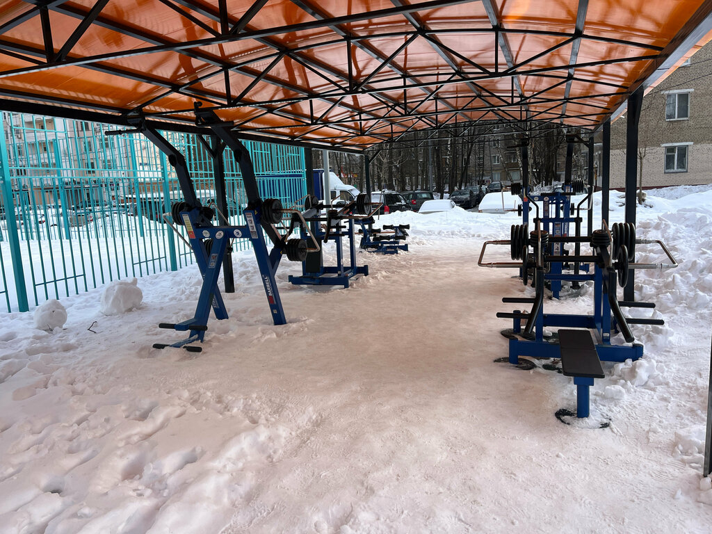 Spor alanı Площадка для воркаута, Moskova, foto