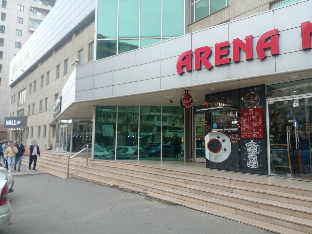 Kahve dükkanları Handball, Bakü, foto