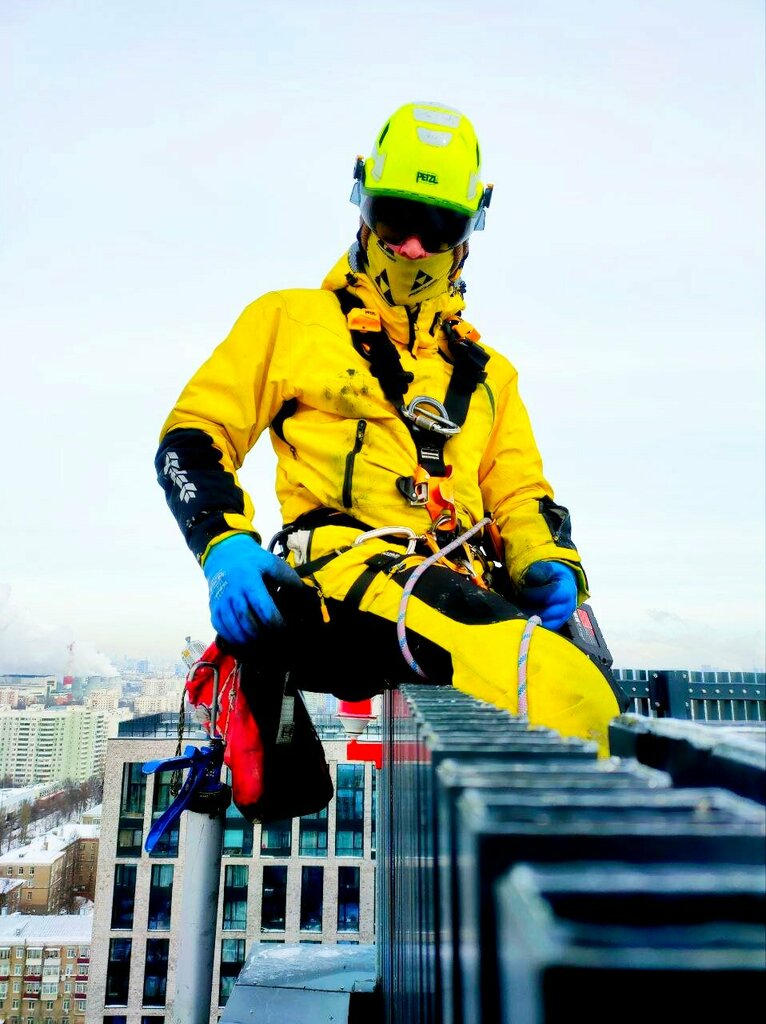 Endüstriyel dağcılık AlpProfessional, Moskova, foto