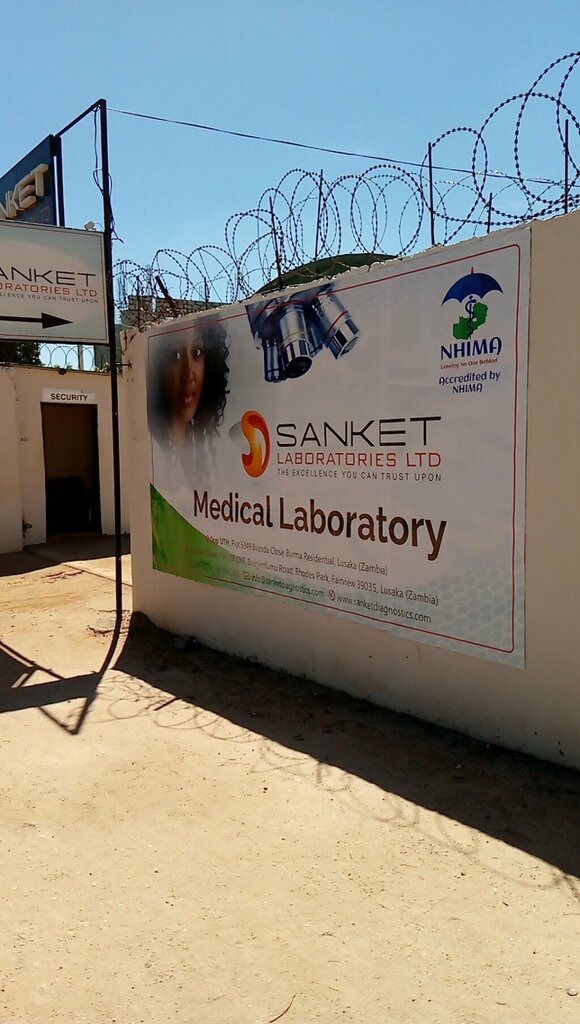 Tıbbi laboratuvarlar Sanket Laboratories, Lusaka, foto