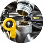 Oil change (Aqjol dańǵyly No:42), express yağ değişim noktası  Astana'dan