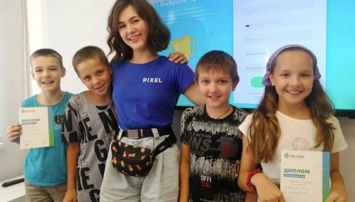 Yaz kampı Pixel, Moskova, foto