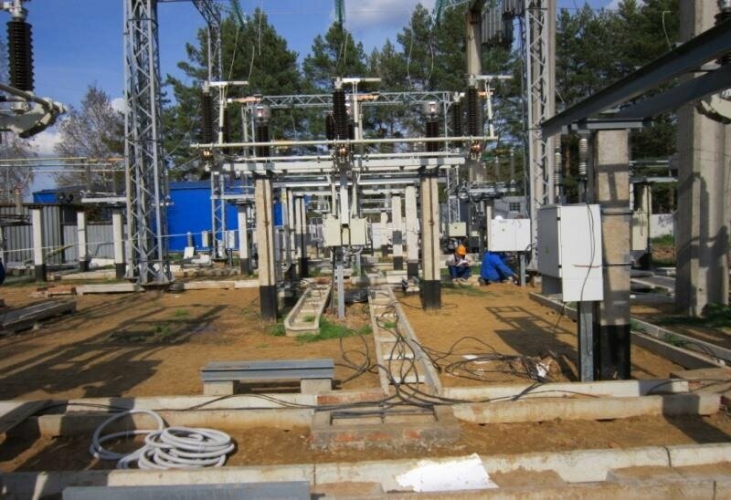 Mühendislik altyapısı Электрическая подстанция Арсаки, Vladimirskaya oblastı, foto