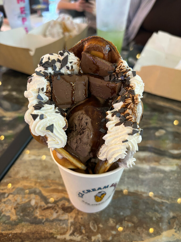Dondurmacılar Ice Cream вафля, Novosibirsk, foto