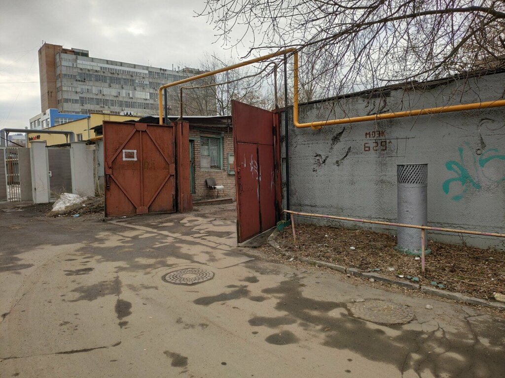 Garajlar Potrebitelsky avtostoyanochny kooperativ Foton, Moskova, foto