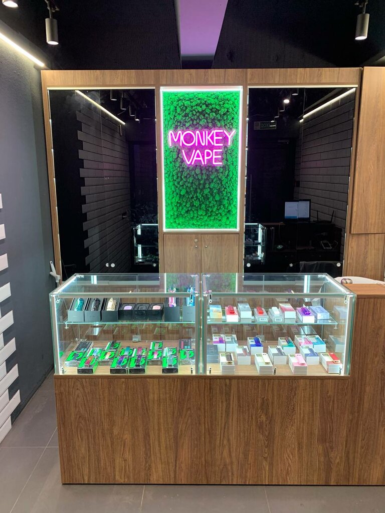 Elektronik sigara satış noktaları Monkey Vape, Minsk, foto