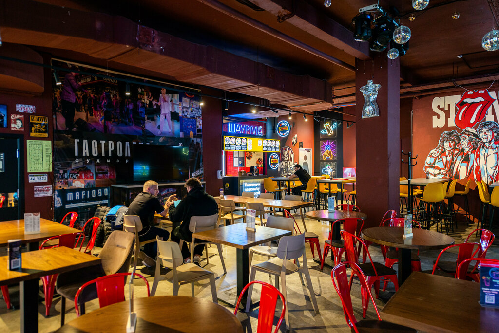 Kafe Myaso moyey mechty, Moskova, foto