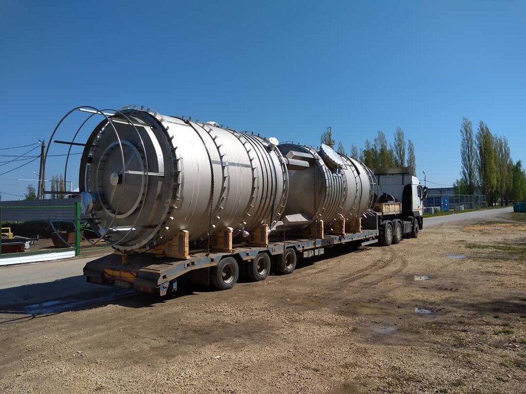 Rezervuar ve sıvı nakliye ekipmanları Installation, Lipetsk, foto