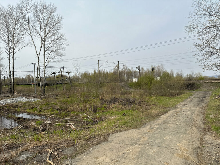 Tren istasyonu платформа 8571 километр, Habarovski krayı, foto