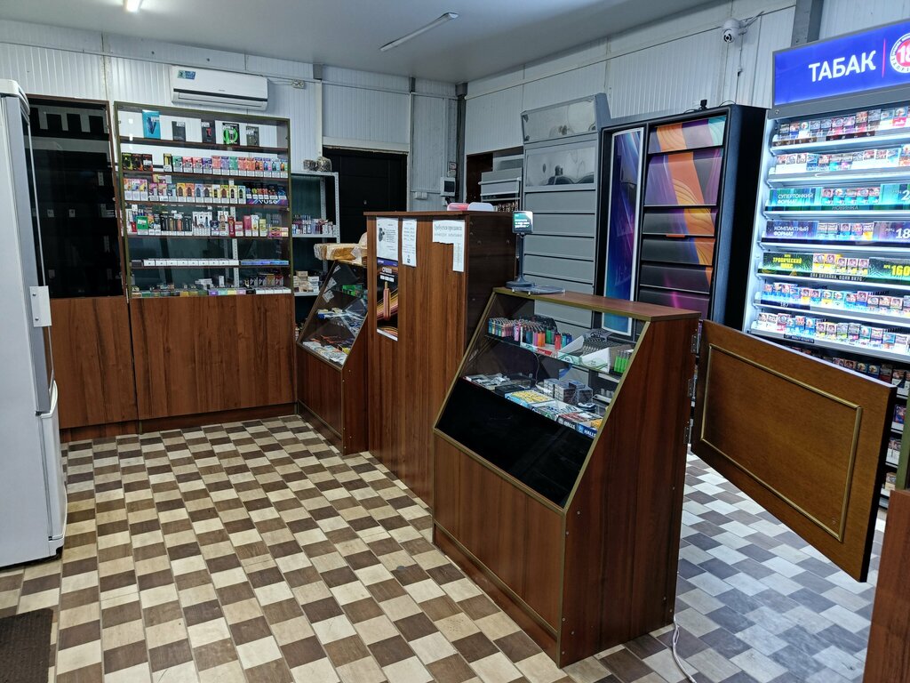 Tütün, sigara mağazaları Табачный гарнизон, Stavropolski krayı, foto