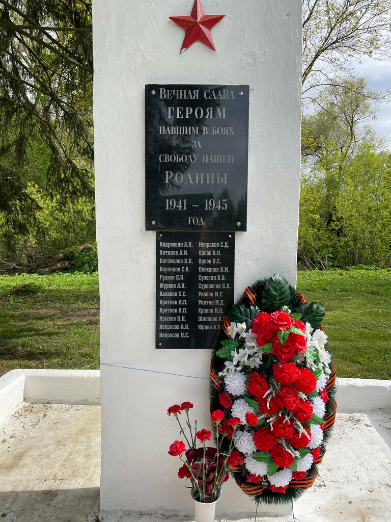Anıt, heykel Павшим воинам Великой Отечественной войны 1941-1945 гг., Moskova ve Moskovskaya oblastı, foto