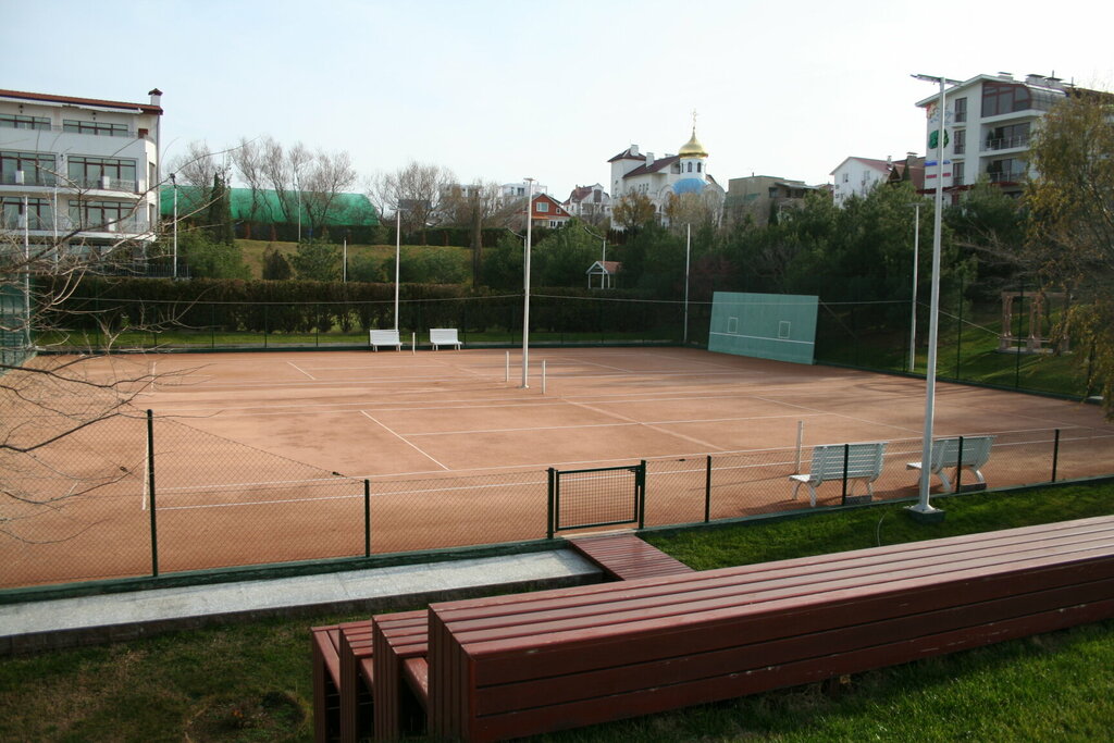 Tenis kortu Tennis court, Sevastopol, foto