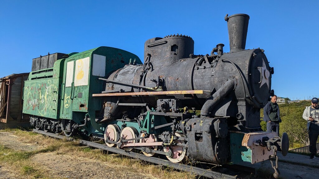 Teknoloji anıtı Паровоз ПТ-4-524, Oha, foto