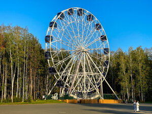 Колесо обозрения (Sverdlovsk Region, Verkhnyaya Pyshma, Manin park), atraksiyon  Verhniaya Pyşma'dan