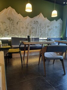 Green Hill (А-155, 118-й километр No:41, курортный посёлок Домбай), kafe  Karaçay‑Çerkez Cumhuriyeti'nden