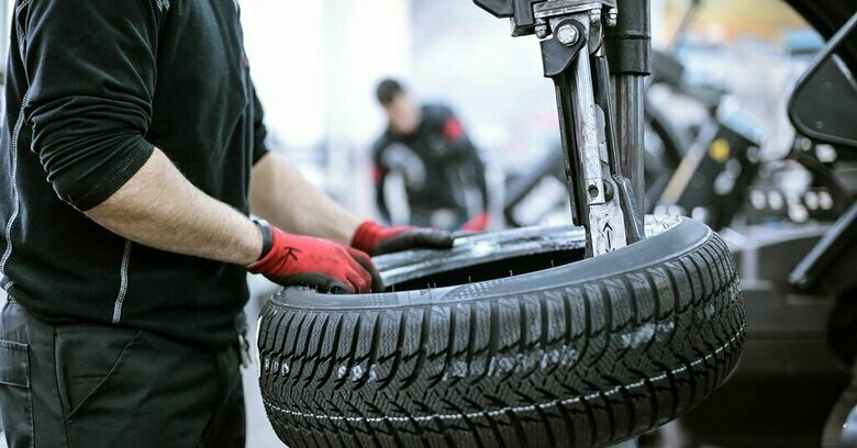 Oto lastik tamiri Tire fitting, Moskova ve Moskovskaya oblastı, foto