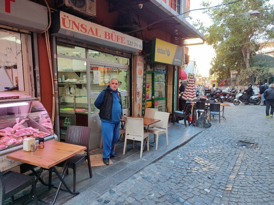 Fast food Ünsal büfe, İstanbul, foto