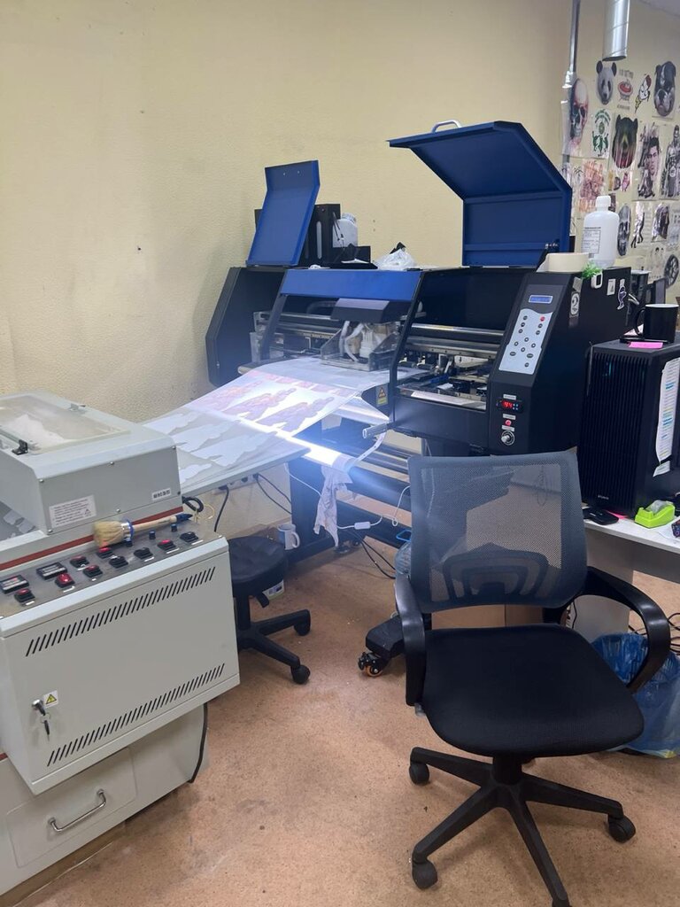 T-shirt baskı Mk Print, Moskova, foto