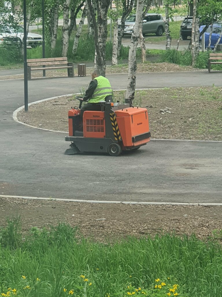 Kültür ve eğlence parkları Тимирязевский сквер, Elizovo, foto