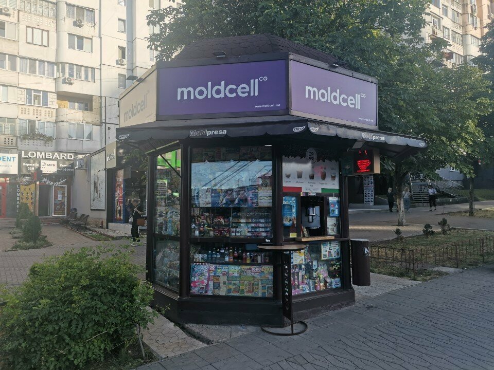 Gazete bayi Moldpresa, Kişinev, foto