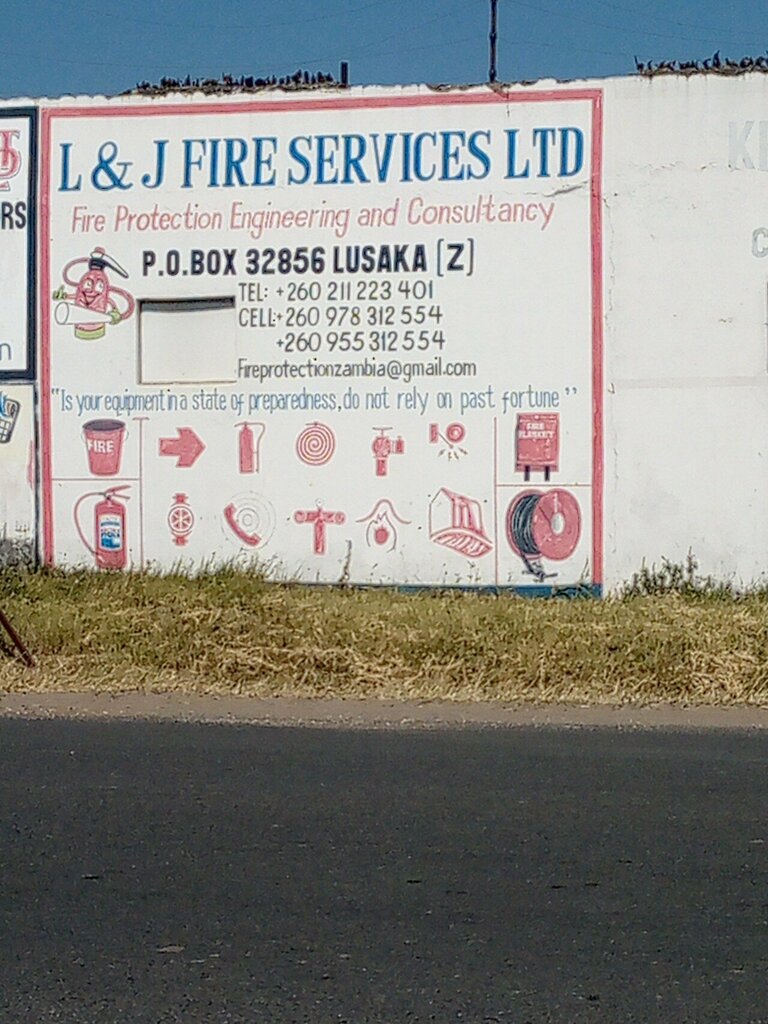 Yangın önleyici sistemler L&j Fire Services Ltd, Lusaka, foto