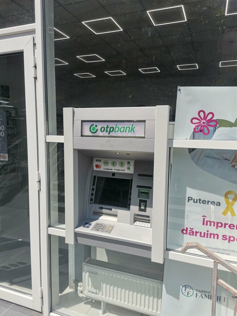 ATM'ler OTP Bank, Kişinev, foto