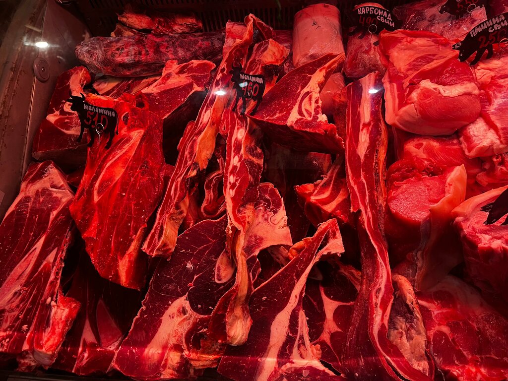 Kasap, şarküteri Наш мясной, Mozhga, foto